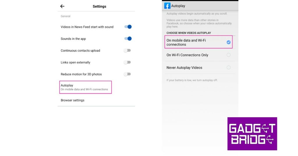 Top 7 methods to Fix 'Facebook Not Playing Videos' on Android