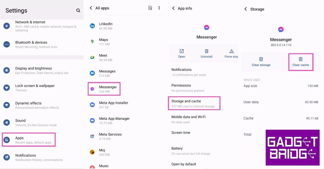 Top 7 simple methods to fix ‘Facebook Messenger Keeps Crashing’
