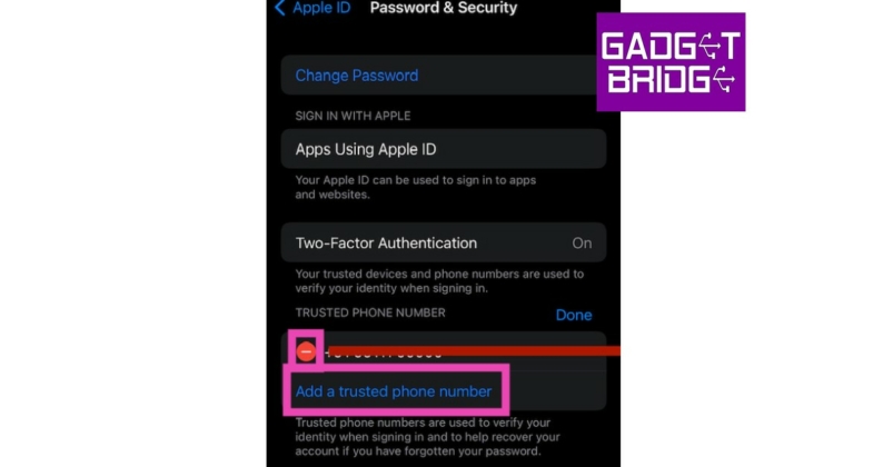 How to change the phone number linked to your Apple ID
