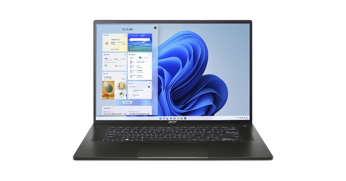 Acer introduces the Swift Edge, the world's lightest 4K OLED laptop in ...