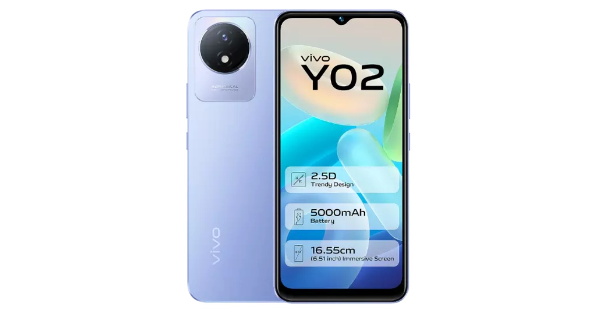 Vivo Y02 budget smartphone launched in India at Rs 8,999