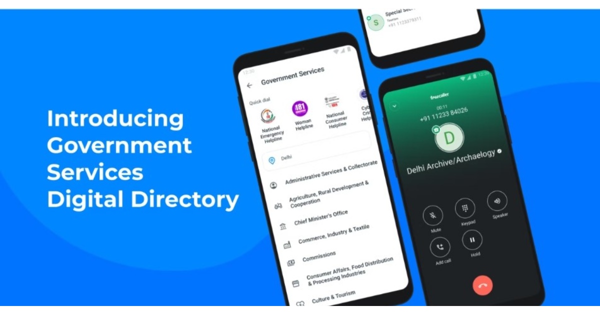 Truecaller's digital government services directory is now accessible on Android phones in India
