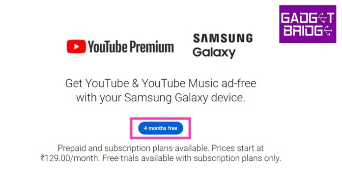 Top 4 ways to get YouTube Premium membership for 4 months for free