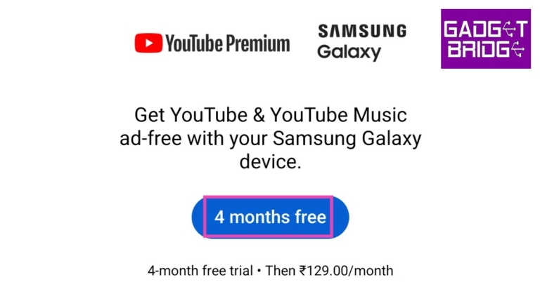 Top 4 ways to get YouTube Premium membership for 4 months for free