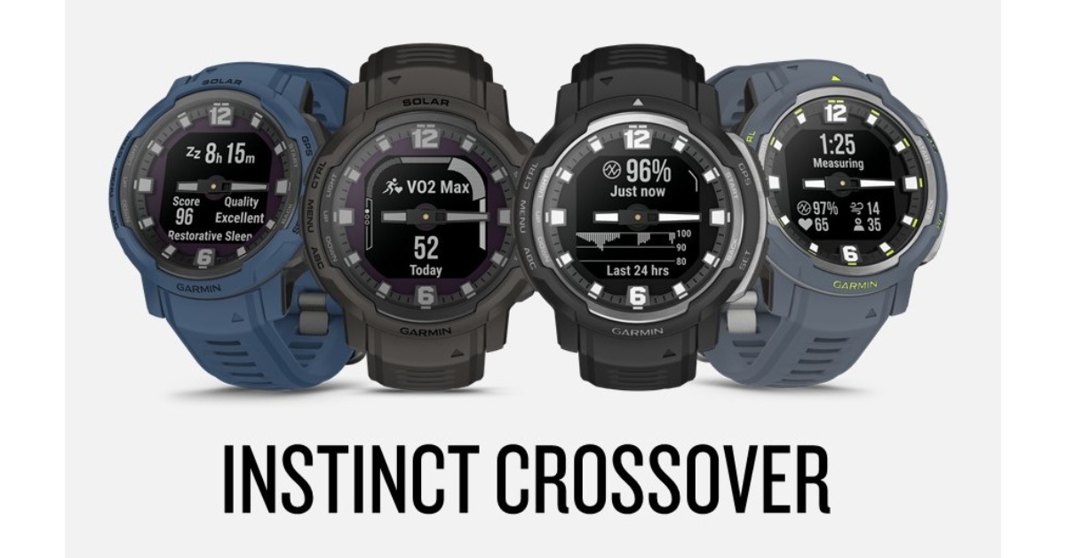 Garmin Instinct Crossover and Instinct Crossover Solar launched in India
