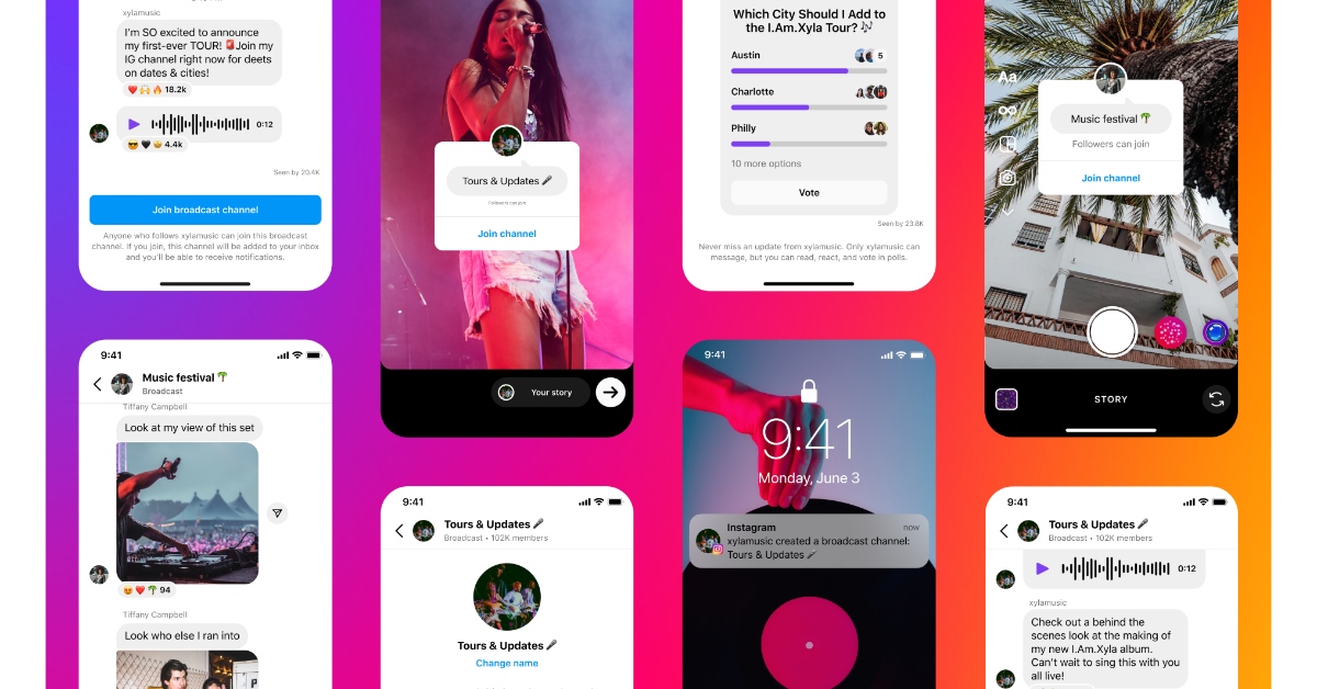 Meta introduces Broadcast Channels, a new messaging tool for creators ...
