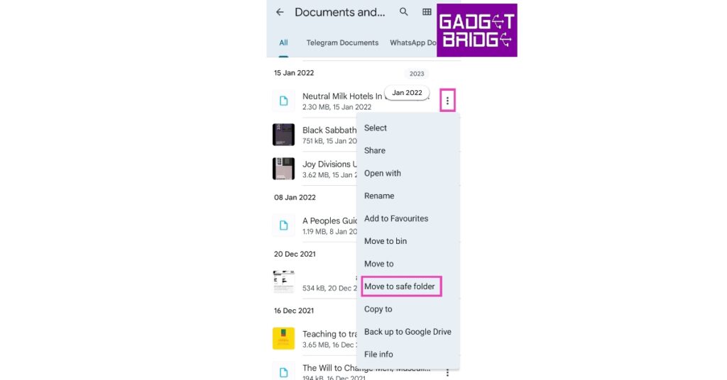 How to add a password to any file or app on Android?
