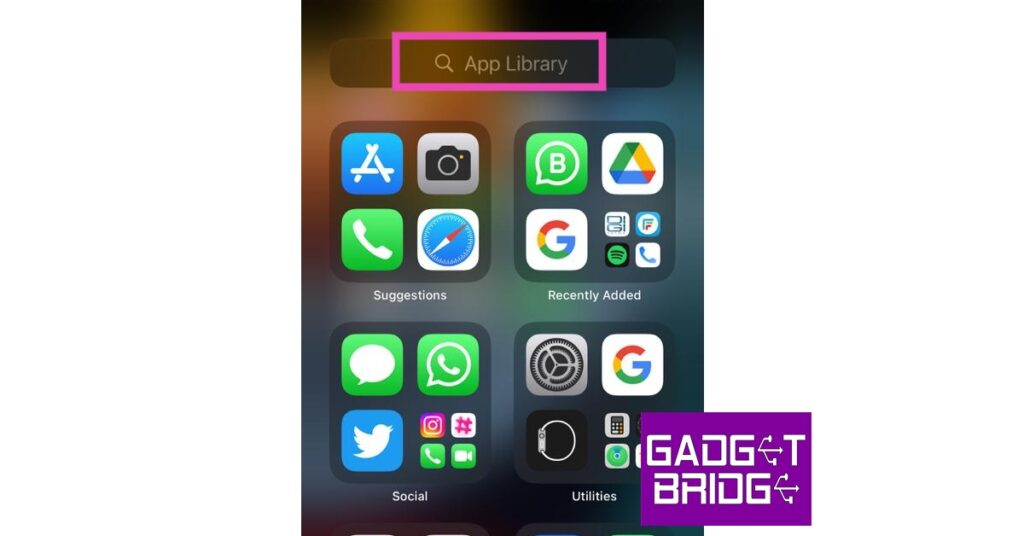 How to hide and unhide apps on an iPhone?