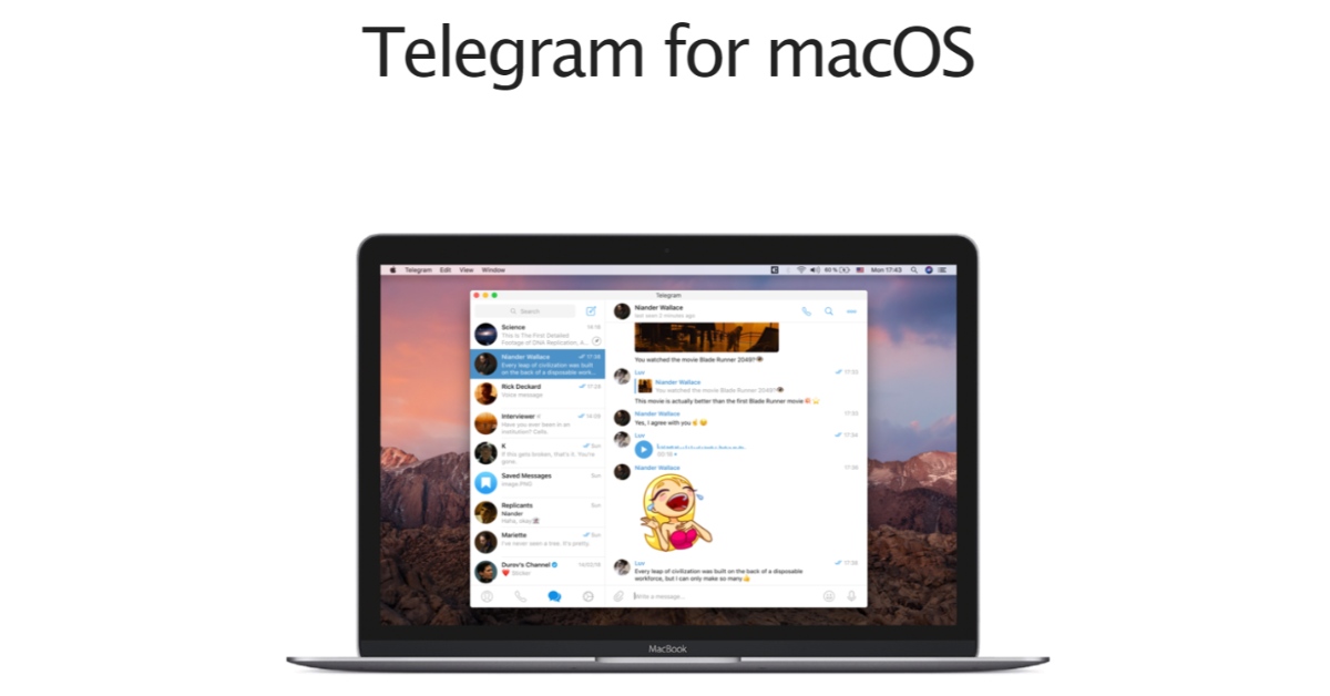 Telegram for MacOS update: New features rolling out, bringing power ...