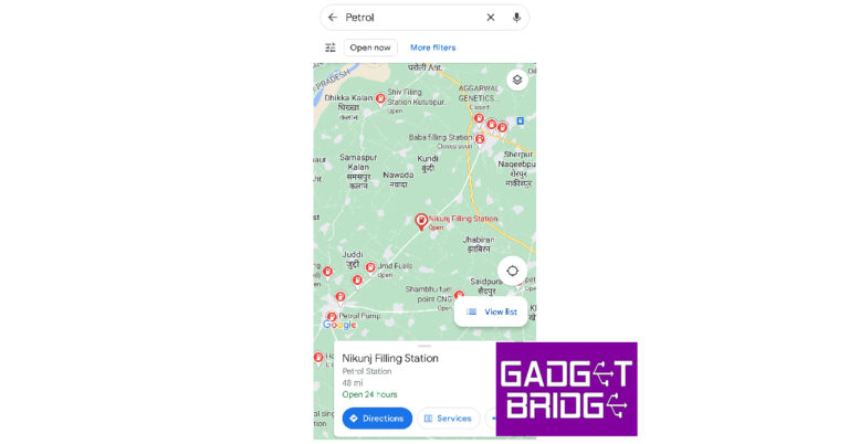 How to find the nearest gas stations using Google Maps? Top 2 Ways