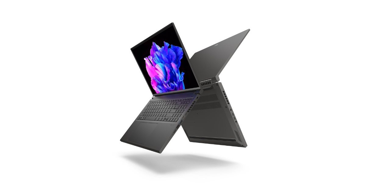 Acer Swift X 16 with AMD Ryzen 9 7940H CPU launched at Acer GPC 2023