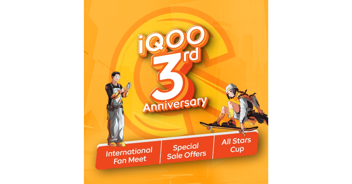 iQoo to celebrate 3 years in India with exciting discounts, offers and International fan-meet