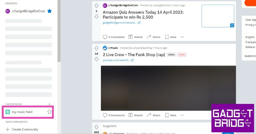 Top 2 Ways to Hide Or Delete Custom Feeds on Reddit