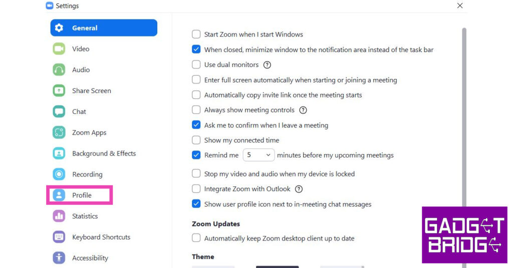 How to Display Your Profile Picture in a Zoom Meeting Instead of Video?