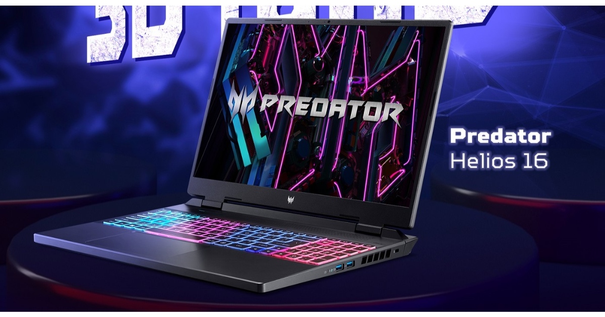 Acer Predator Helios Neo 16 with 13th Gen Intel Core i5 and i7 CPUs ...