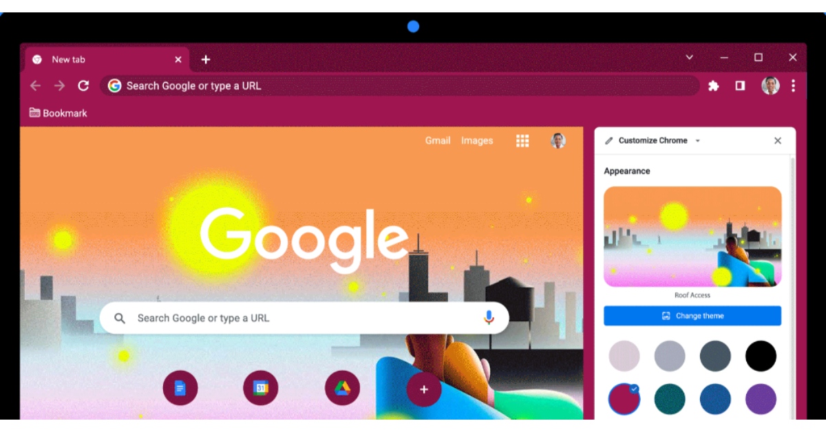 Google's Chrome desktop web browser gets new customisation features