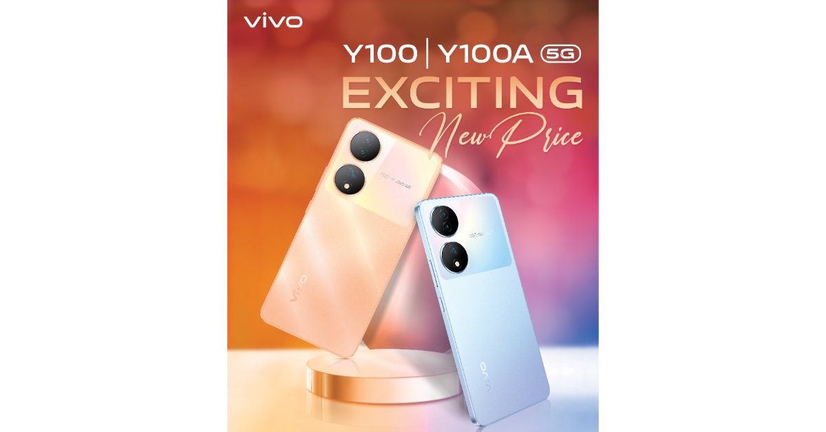 Vivo Y100 and Vivo Y100A get a price cut of Rs 1,000