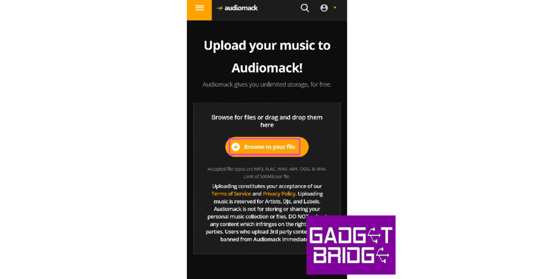 3 Easy Ways To Upload Music On Audiomack