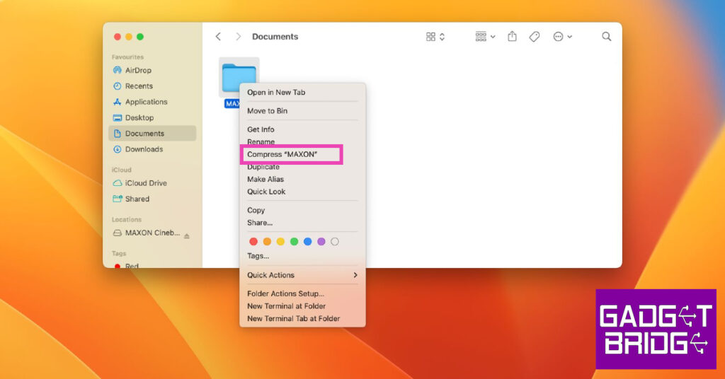 How to create a password-protected zip file or folder on a Mac?