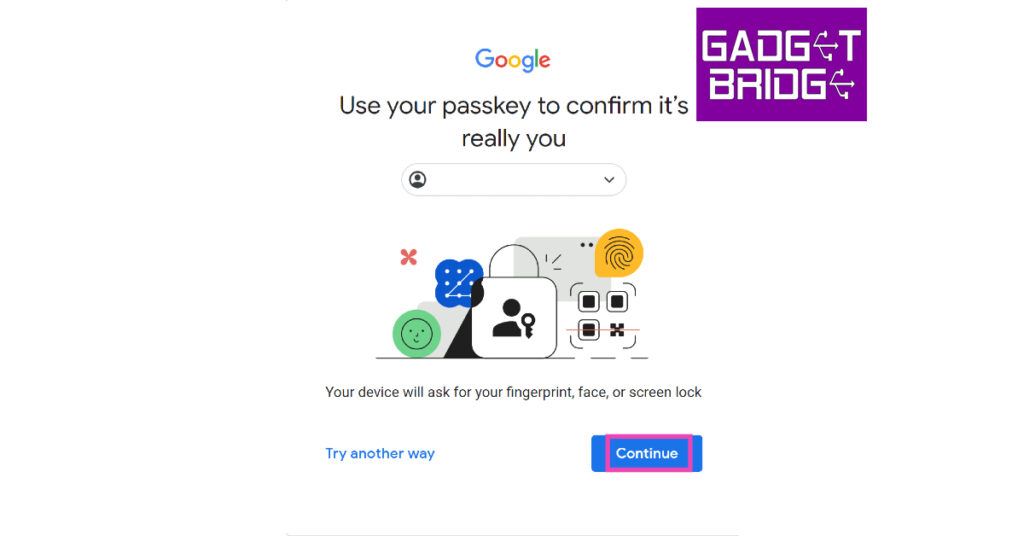How to use a Passkey for your Google Account?