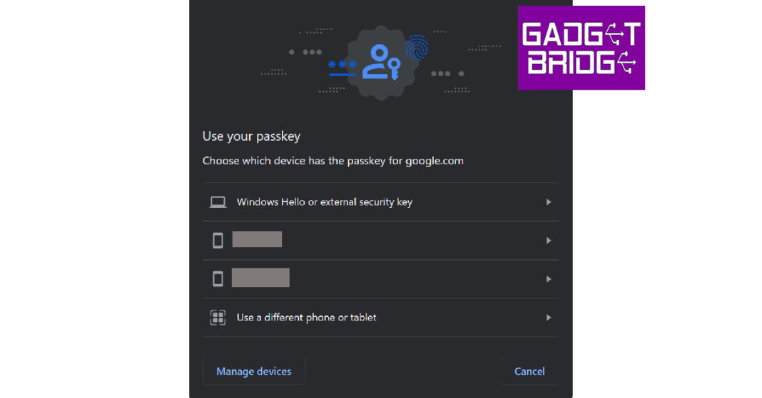 How to use a Passkey for your Google Account?