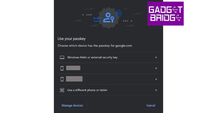 How to use a Passkey for your Google Account?