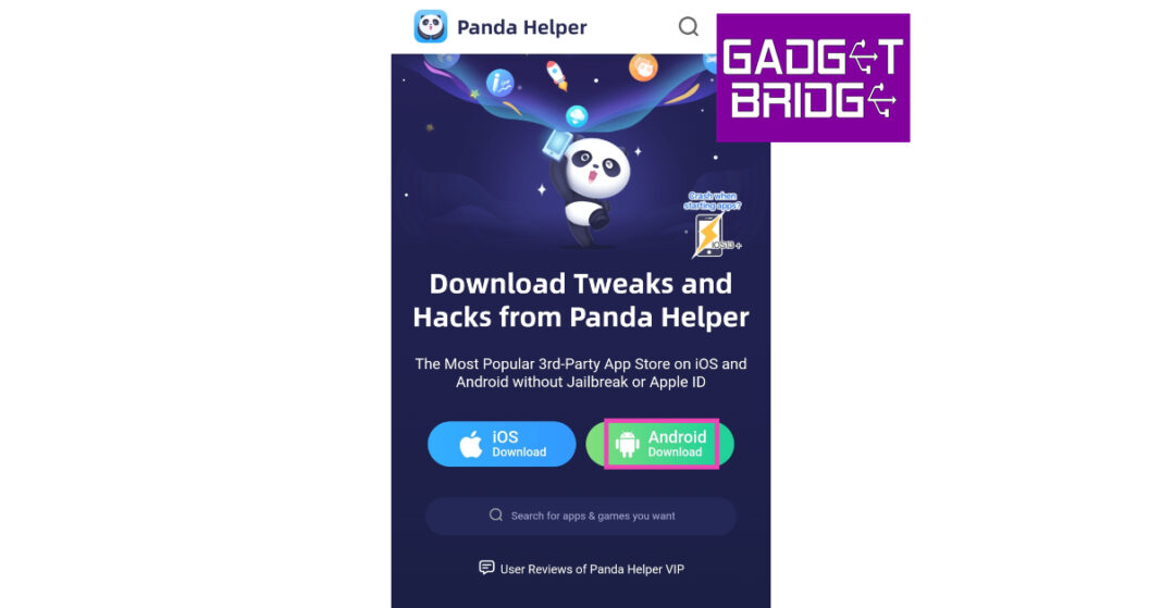 How to install the Panda Helper app on Android and iPhone?