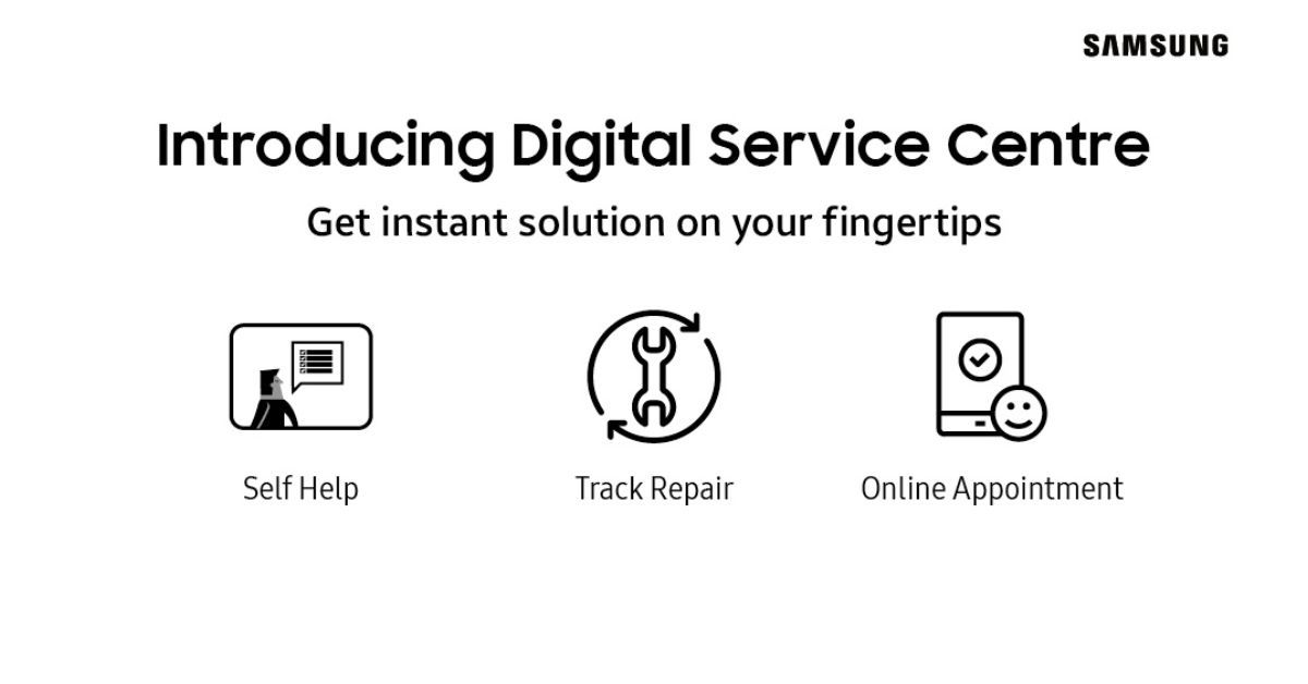 Samsung introduced its Digital Service Center in India
