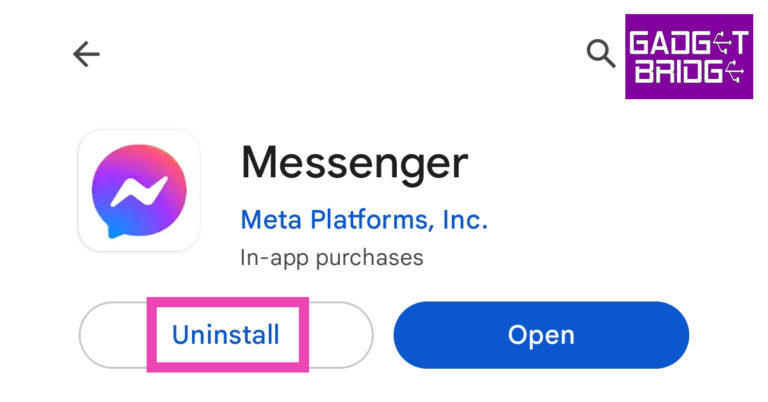 Top 3 Ways to Uninstall Facebook Messenger on Android