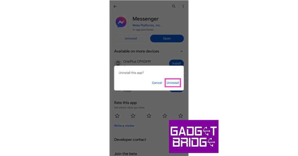 Top 3 Ways to Uninstall Facebook Messenger on Android