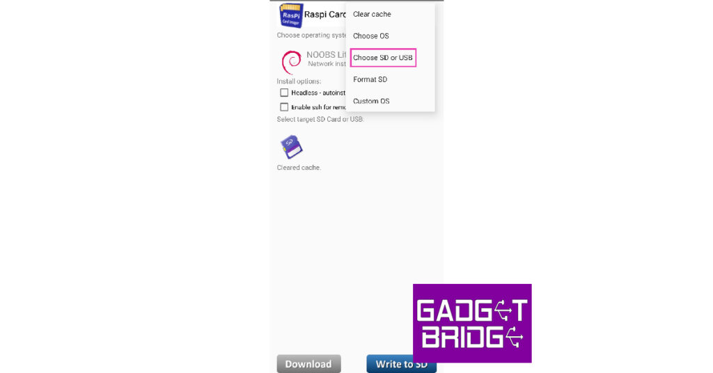 How to Use an Android Device to Write Raspberry Pi SD Cards?