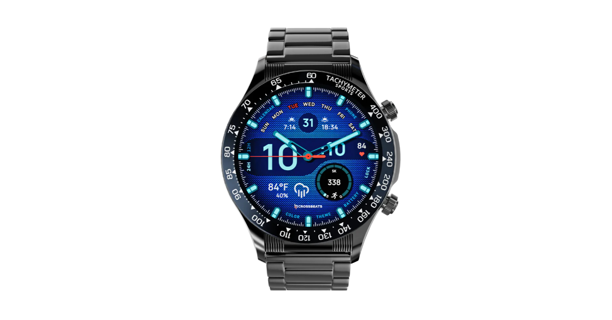 Crossbeats Monarch BT calling smartwatch launched in India