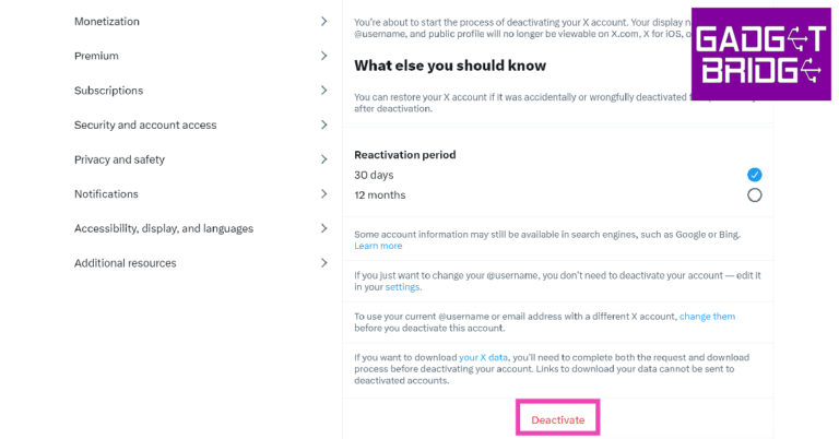 How to delete your X (Twitter) account on Android, iOS, and PC?