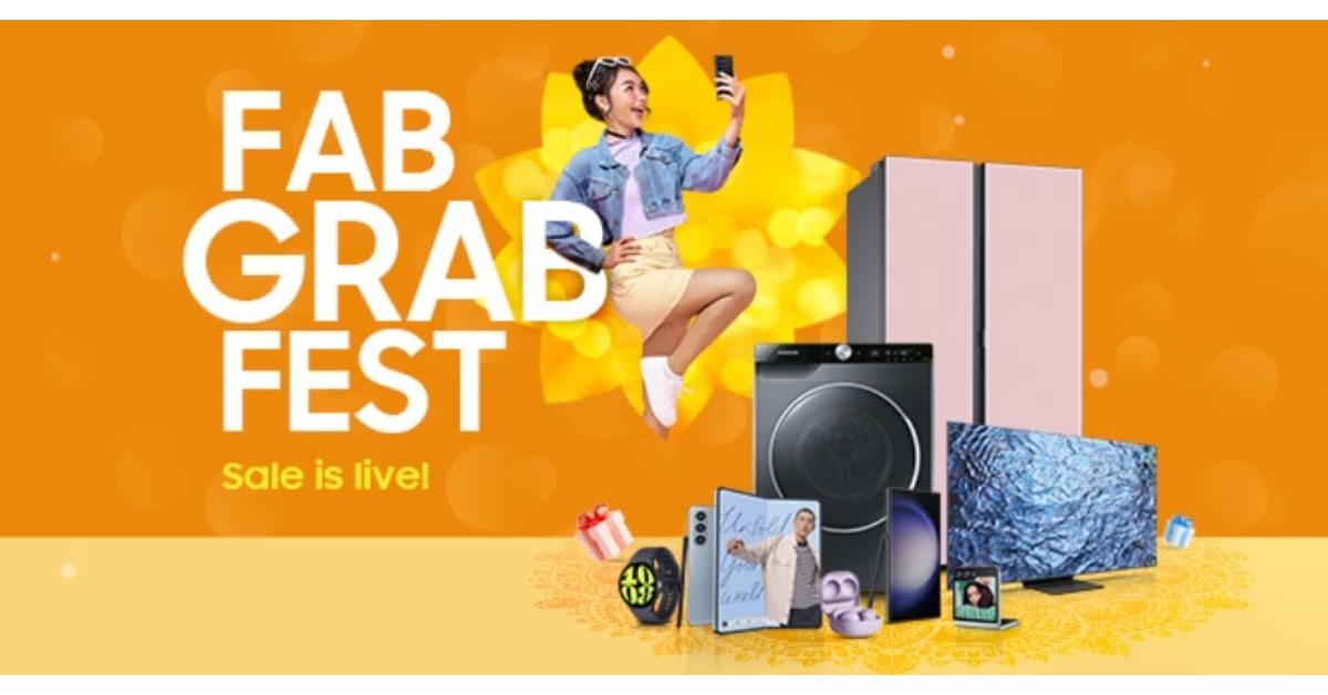 Samsung Fab Grab Fest has the best offers on Smartphones, Digital ...