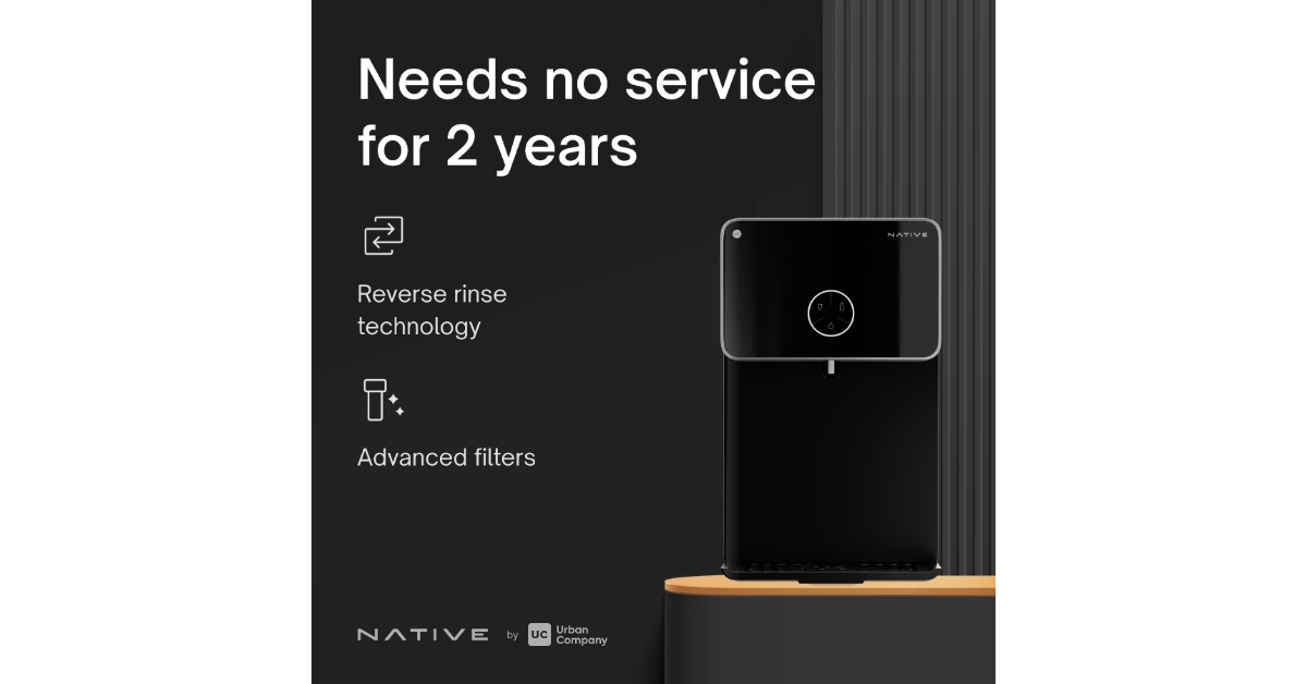 Urban Company launched a new range of smart RO Native M1, Native M2