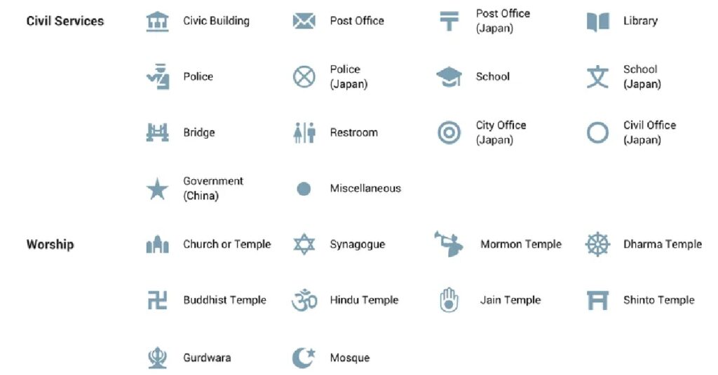 What Do the Different Icons and Symbols Mean in Google Maps?