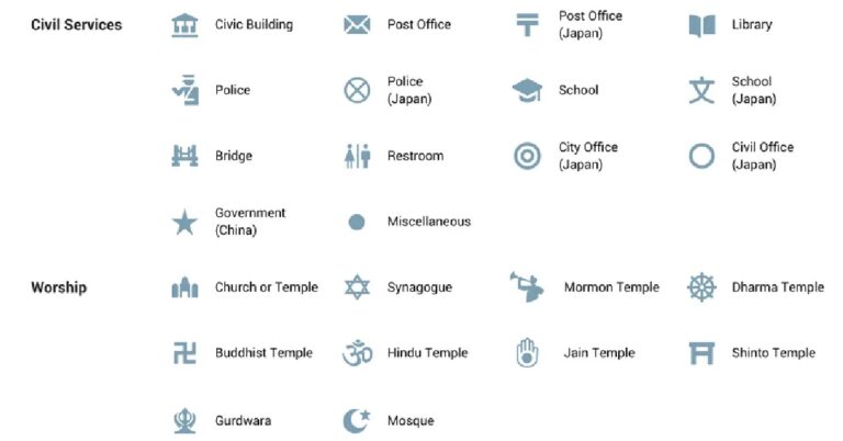 What Do the Different Icons and Symbols Mean in Google Maps?