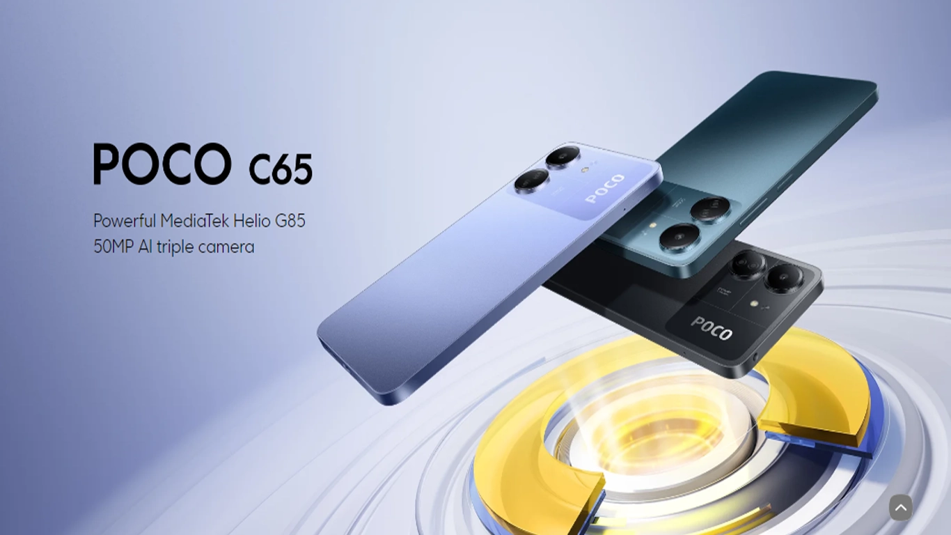 Poco C65 with 50-megapixel dual camera setup launched globally