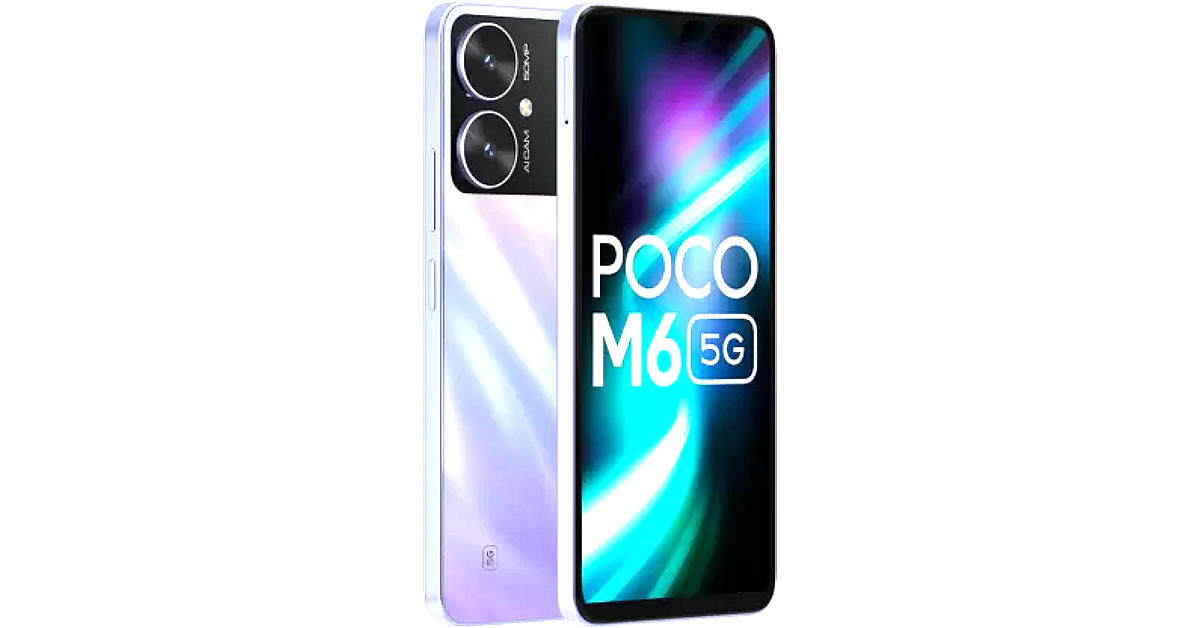 Poco M6 5G debuts in India, price starts at Rs 10,499
