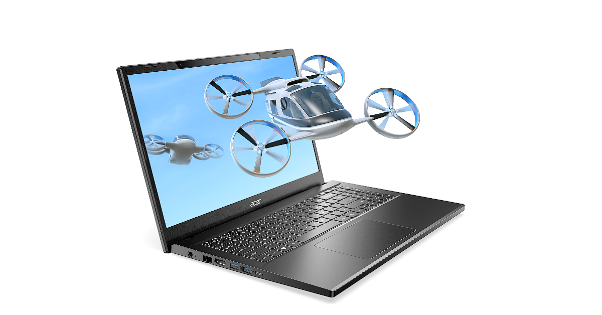 Acer showcased Aspire 3D 15 SpatialLabs Edition Laptop at CES 2024