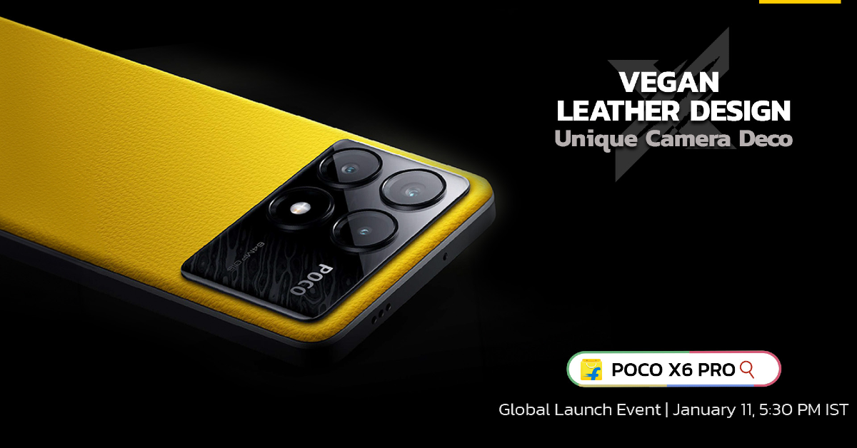 Poco X6 Series launching in India today