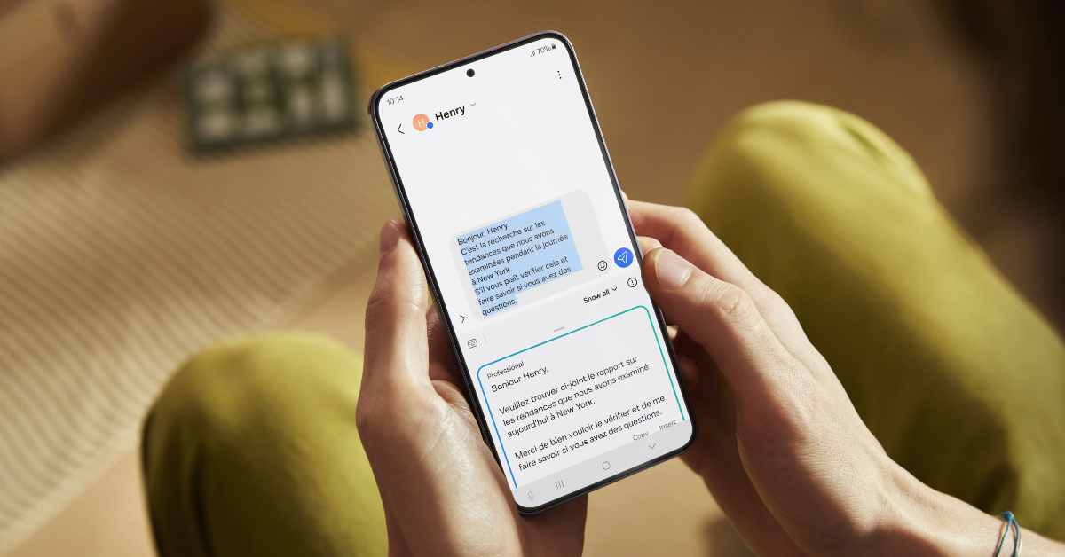 How to use Galaxy AI on Samsung Keyboard?