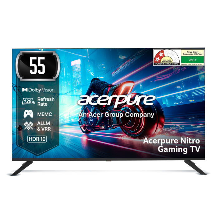 Acerpure India launches Nitro gaming TVs in India starting at Rs 18,999