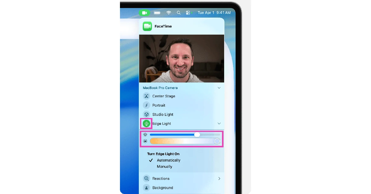 How to use your MacBook’s display as a ring light