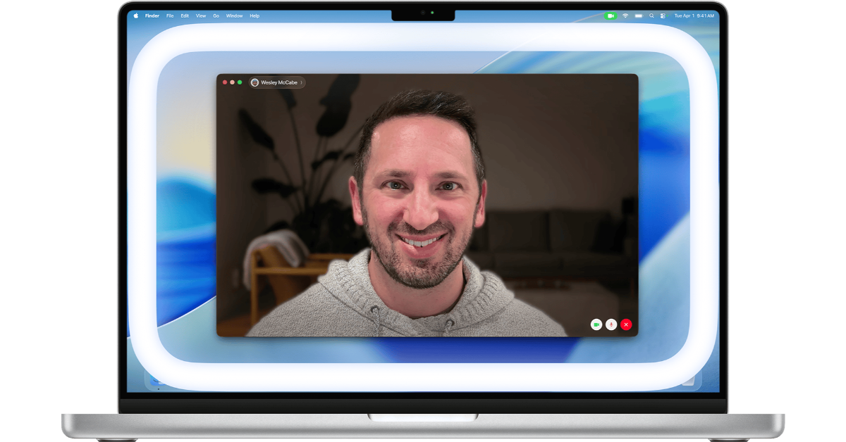 Apple enables Edge Lighting on Mac devices for video calling