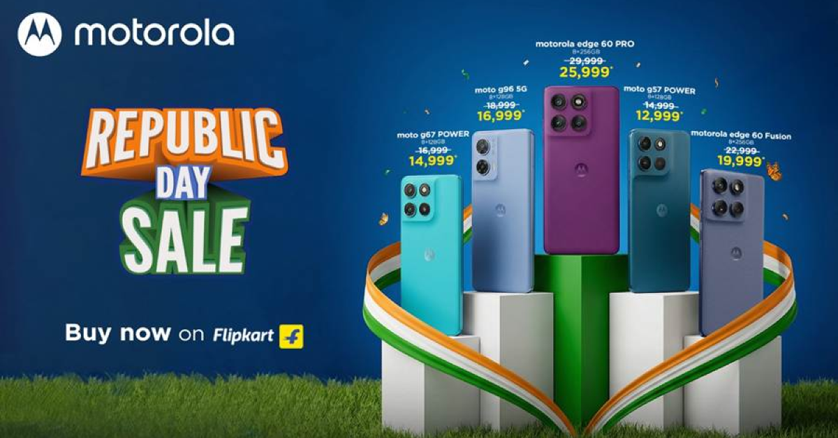 Flipkart Republic Day Sale: Motorola smartphones are now available at a ...